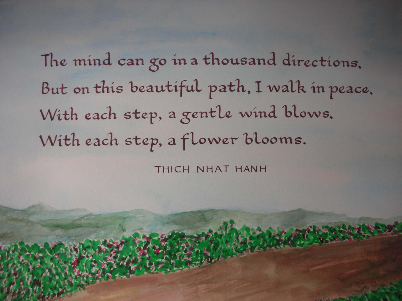Calligraphy as a Mindfulness Practice – The Mindfulness Bell