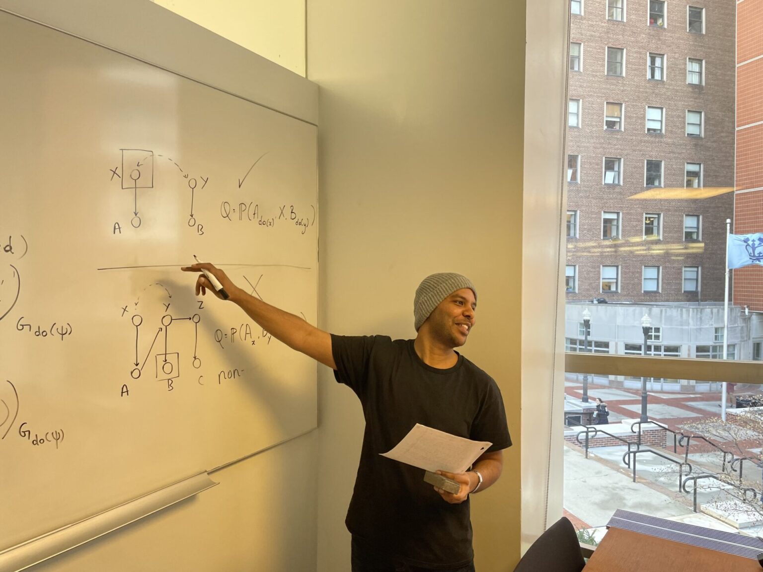 His brown robes – The Mindfulness Bell